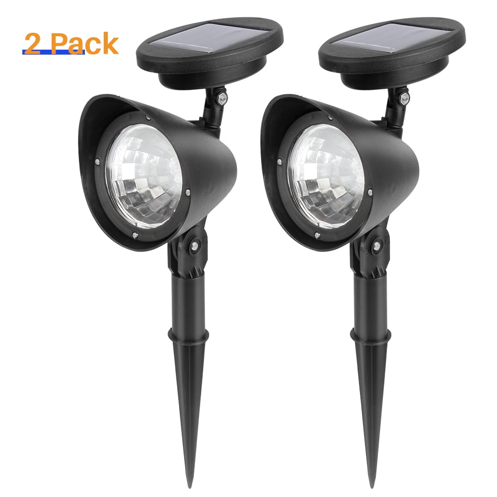 TINA&TONY Solar Lights Outdoor LED Landscape Spotlights for Garden Wal ...