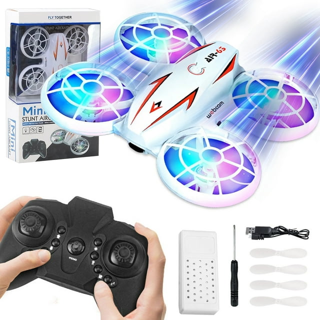 UUGEE Mini Drones for Kids and Adults with LED Lights 2.4G Indoor RC S ...